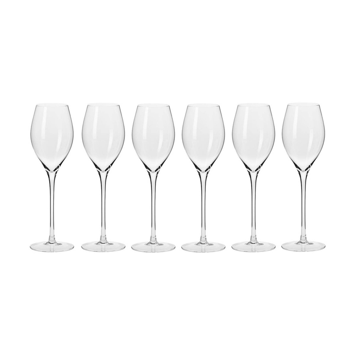 6pc Krosno Harmony 300ml Prosecco Wine Glass Set - Clear - Bunnings ...