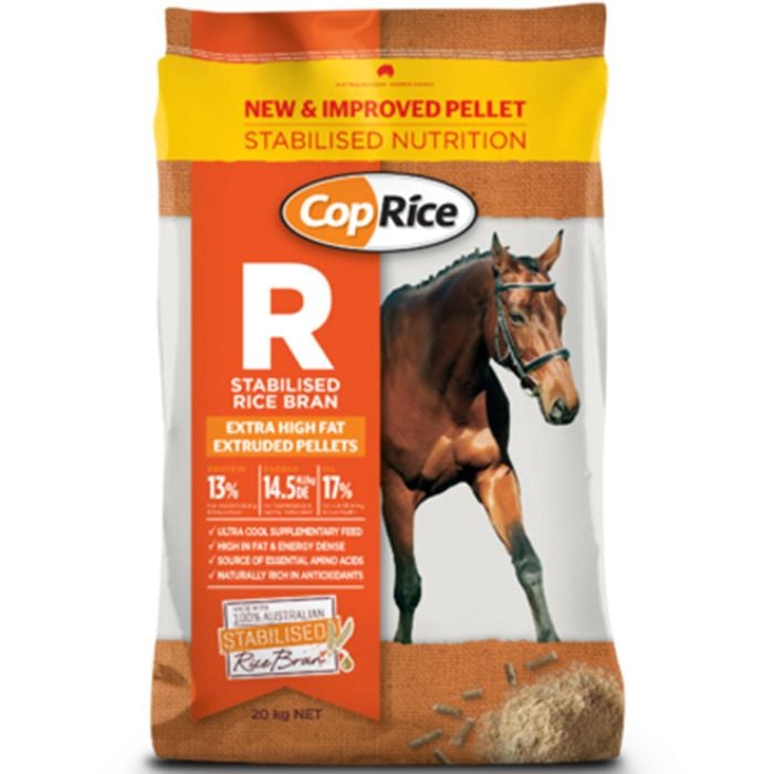 CopRice Rice Bran Pellets High Protein Energy Horse Feed 20kg ...