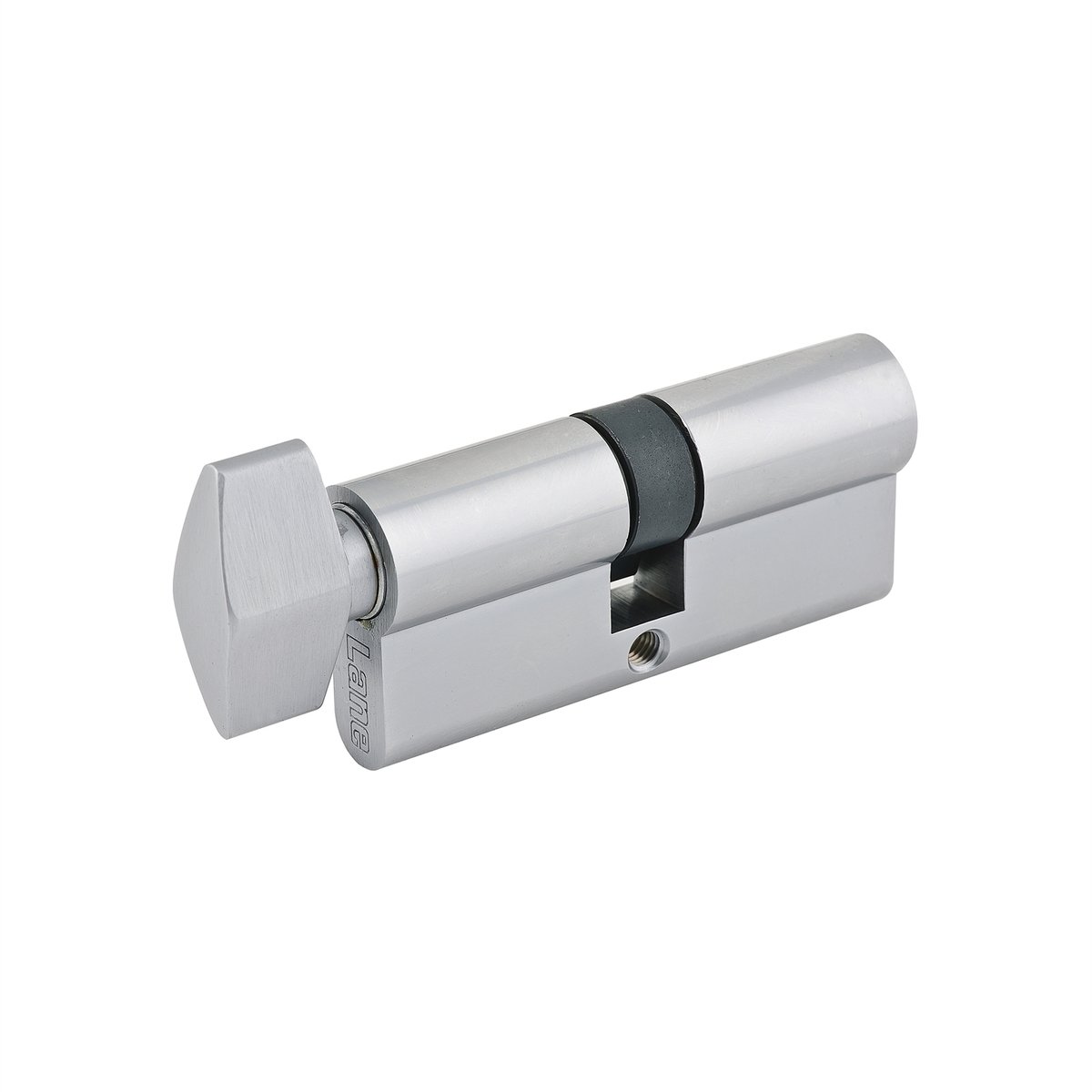 Lane 70mm Satin Stainless Steel Platinum Single Euro Cylinder Lock ...