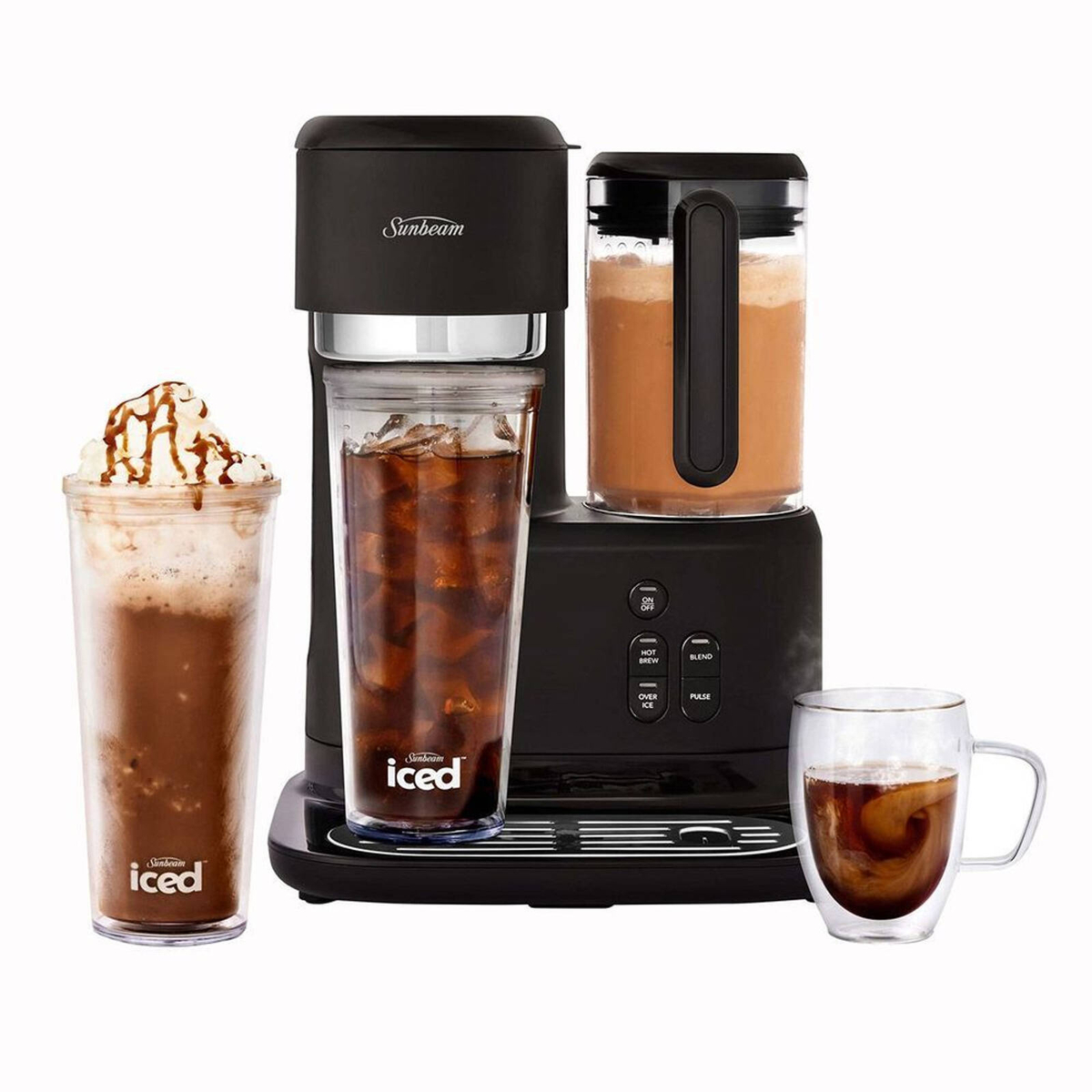 Sunbeam Frappe Iced + Hot Coffee Machine SDP2000BK - Bunnings Australia