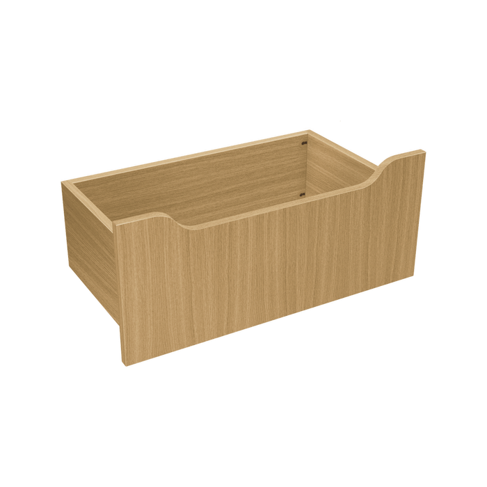Lugna Sand Scallop Drawer - To Suit 450 x 380mm Cabinet Shell ...