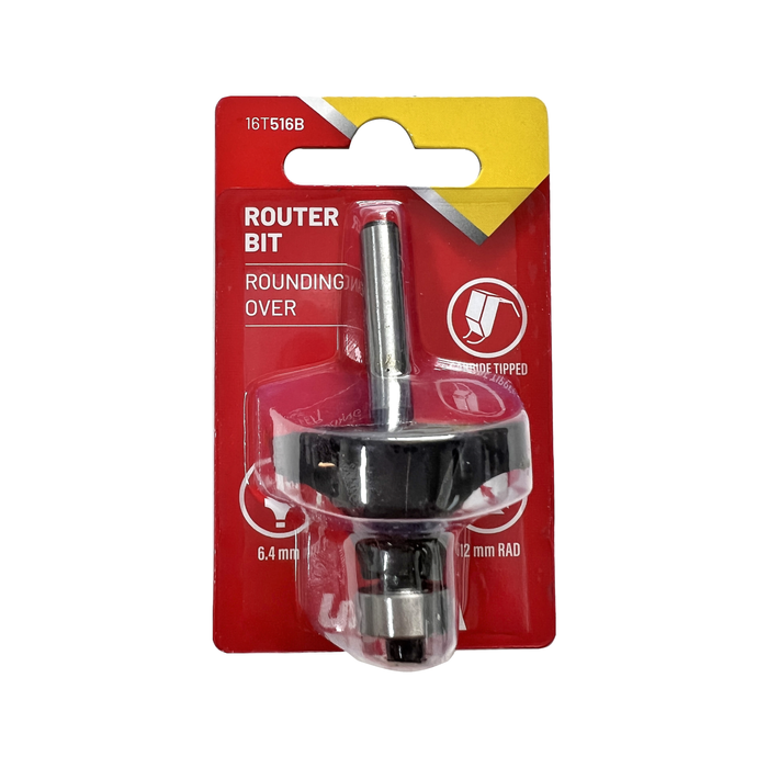 Ultra 6.4 x 12mm Round Router Bit - Bunnings Australia