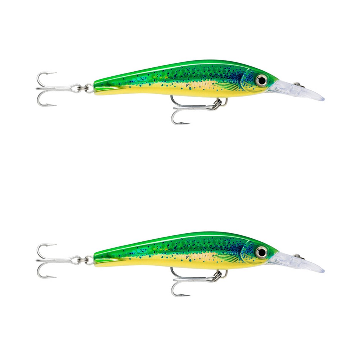 2x Rapala 16cm X Rap Magnum Xtreme Shallow Dive Troll Fish Lures - HD ...