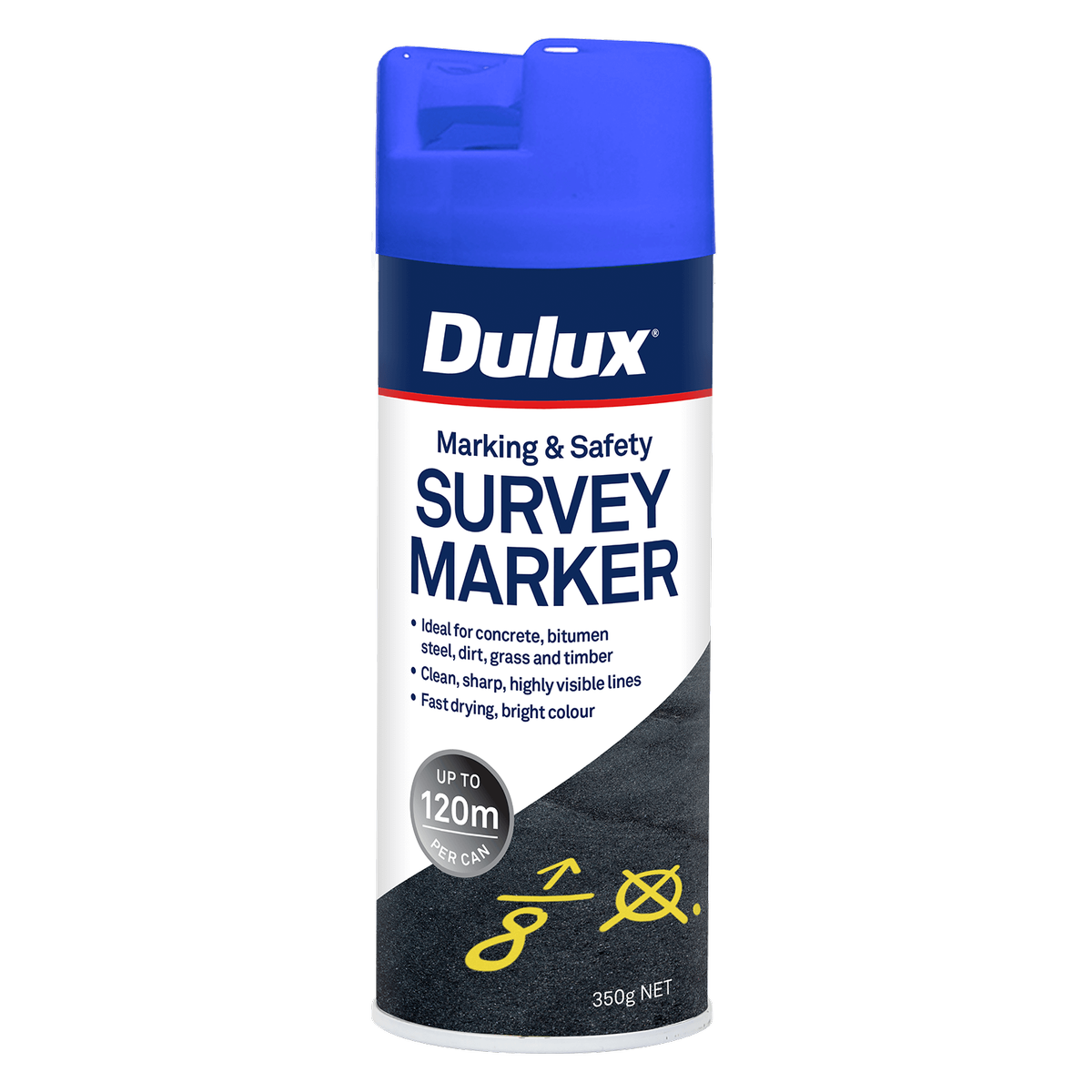 Dulux 350g Blue Survey Marker - Bunnings Australia
