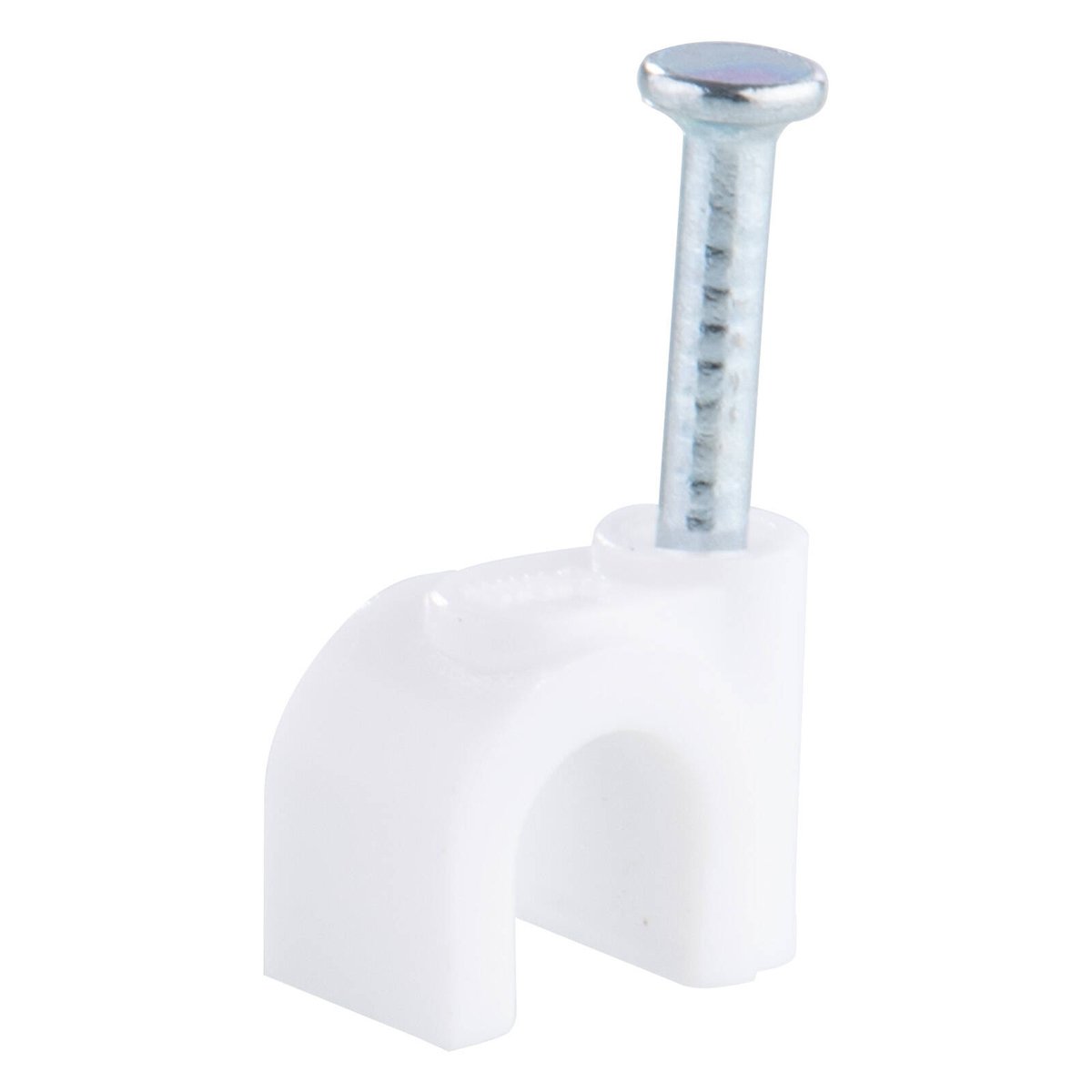 DETA 6mm White Round Cable Clips - 20 Pack - White - Bunnings Australia