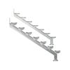 Galintel 7 Tread Heavy Duty Galvanised Steel Stair Stringer - 2 Pack ...