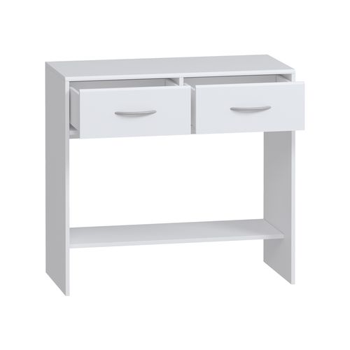 Practa White Hallway Table - White - Bunnings Australia