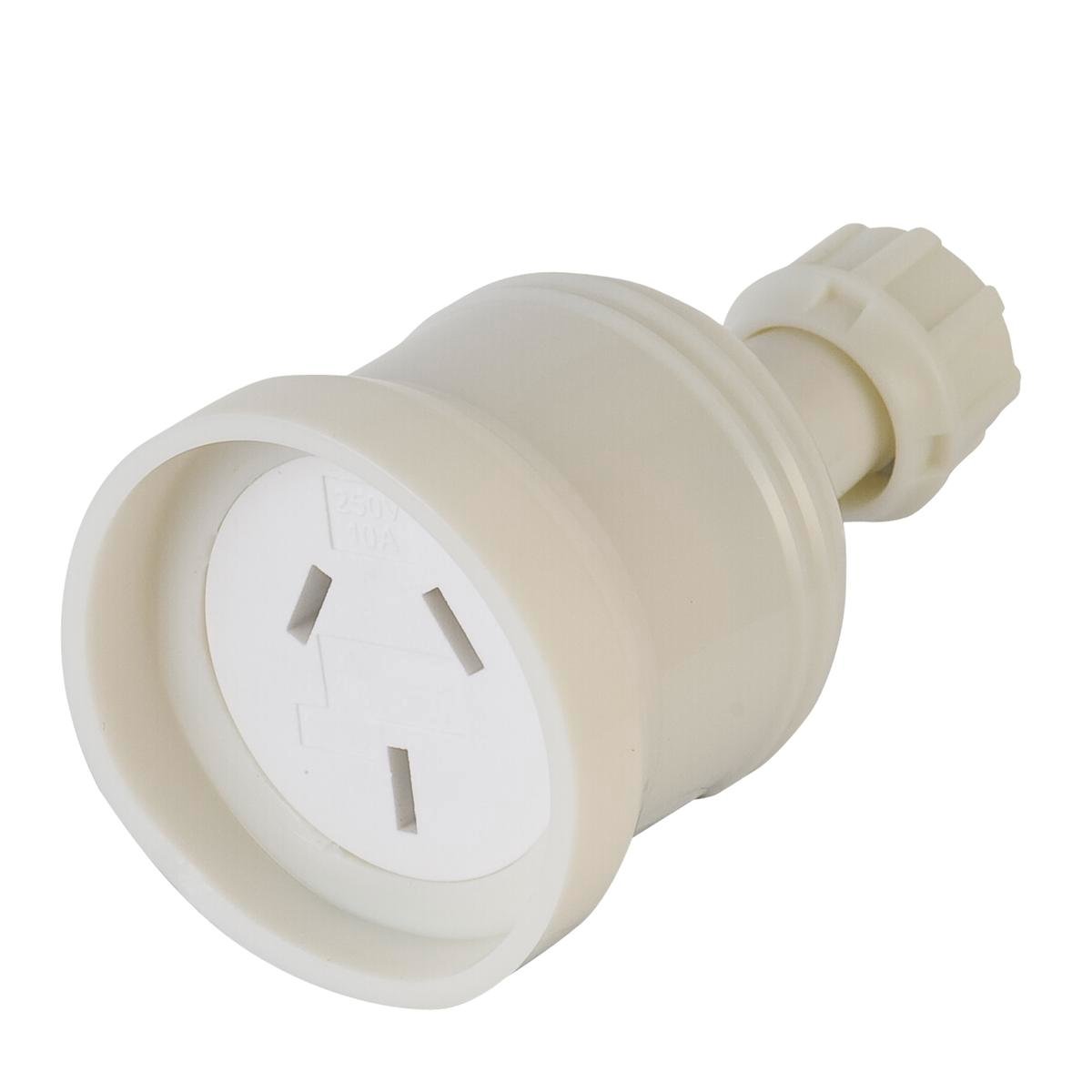 Deta 10Amp Extension Socket - White - Bunnings New Zealand