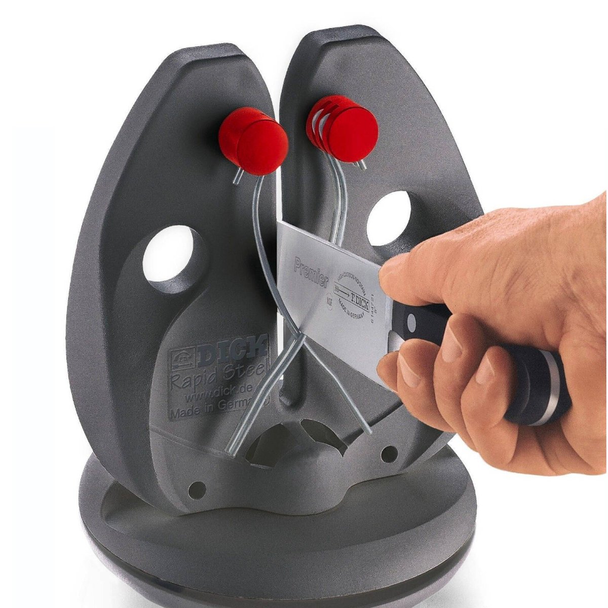 F Dick Rapid Action Steel With Stand Professional Knife Sharpener ...