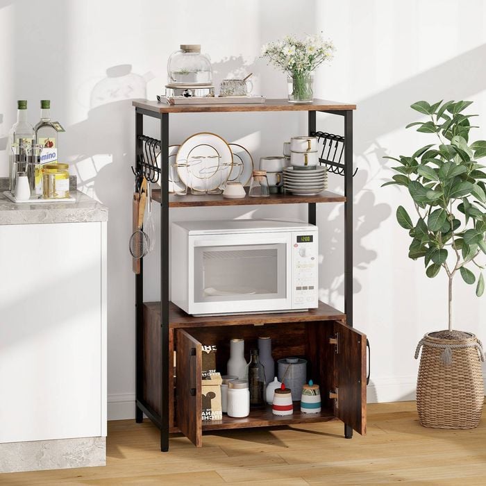 Microwave bench stand bunnings store