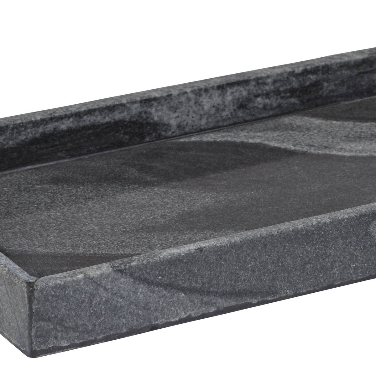 Amalfi Cararra Tray Black 22.5x40x3cm - Bunnings Australia