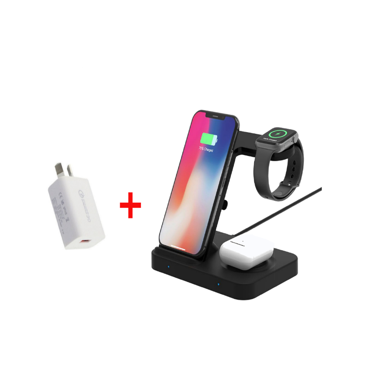 Orotec The Ultimate 5-in-1 Wireless Charger Docking Station - Bunnings ...