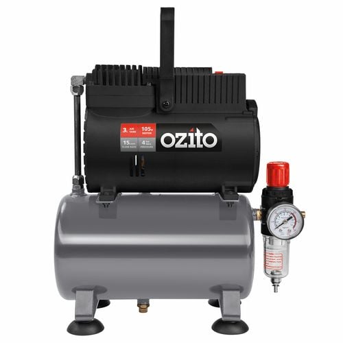 Ozito 3L 105W Airbrush & Mini Compressor Kit MACK-300 - Bunnings Australia