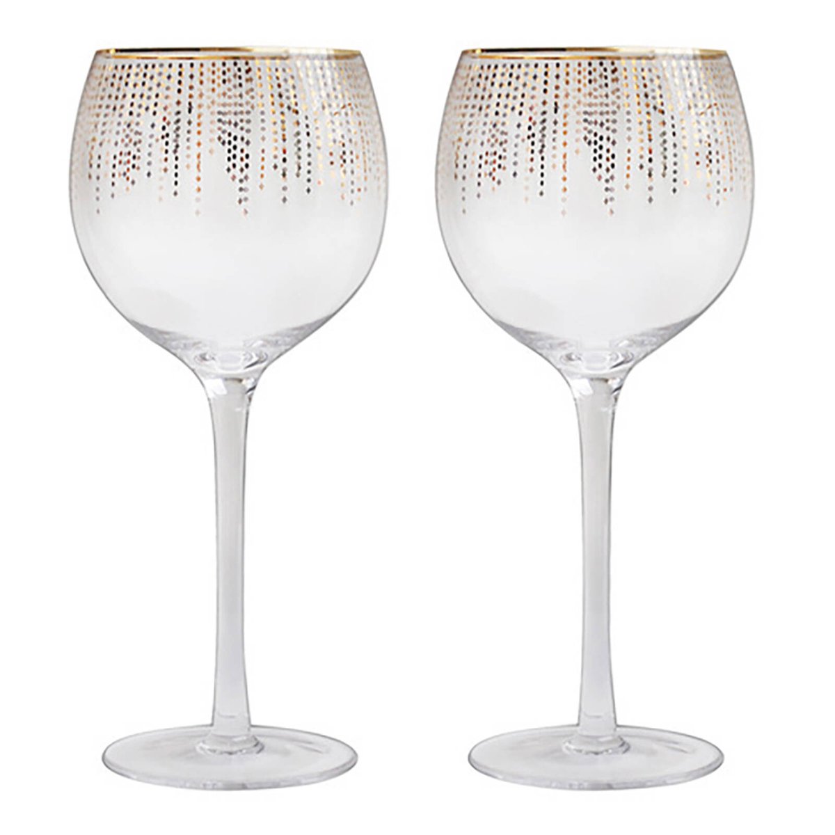 2pc Ladelle Twinkle Gin/Cocktail Drink/Beverage Glass 450ml Set ...