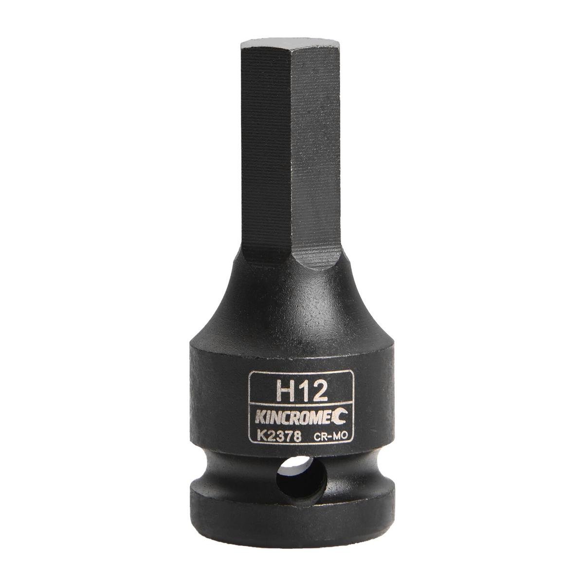 Kincrome 12 x 60mm 1 2 Drive Hex Impact Socket Bunnings Australia