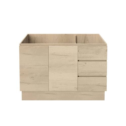 Forme Mont Albert 1200 Freestanding Light Ash Vanity - Right Hand ...