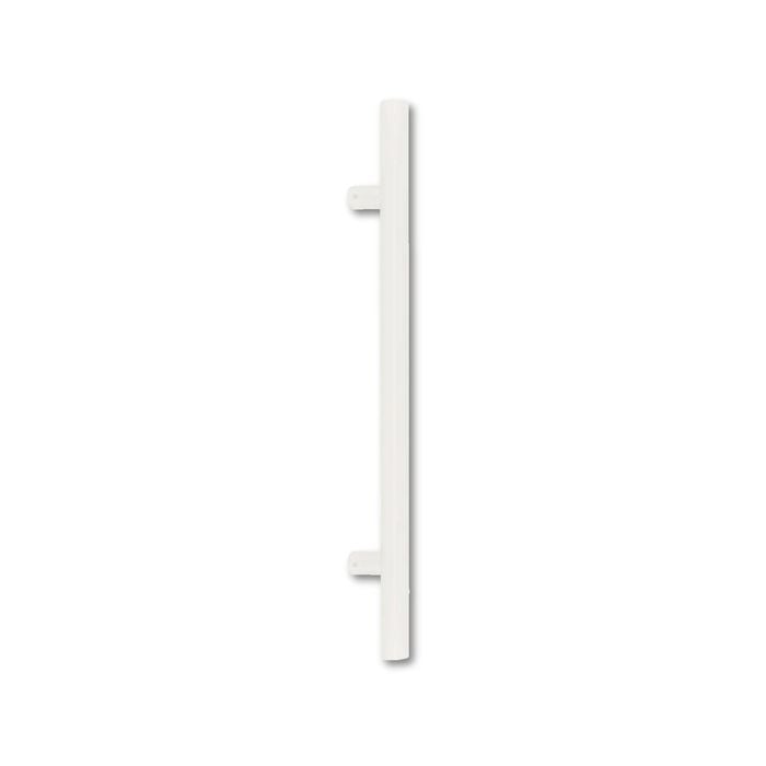 Zanda 600mm White Back to Back Round Profile Pull Handle - Bunnings ...