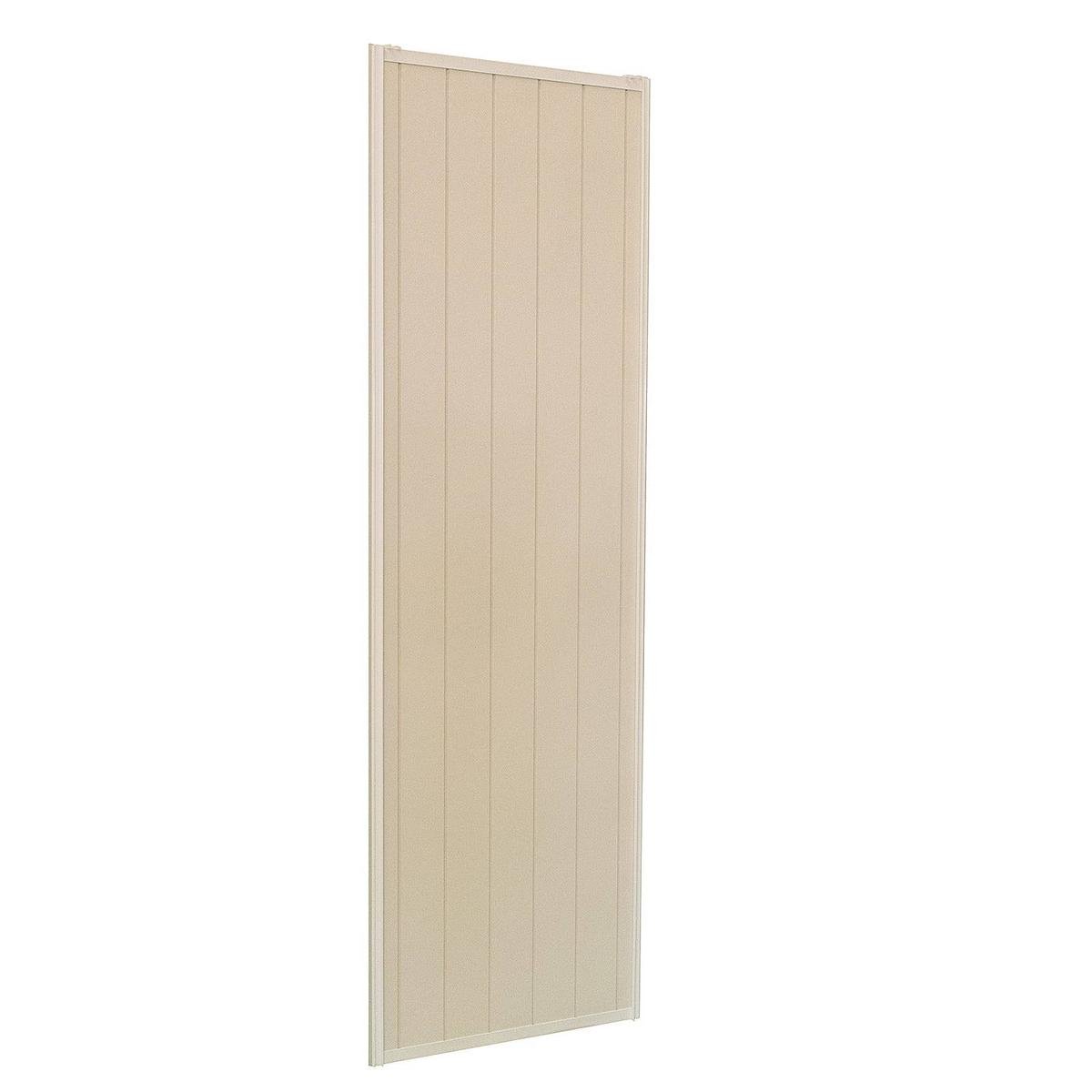 Lugna 2100 x 1200mm Double Sliding Door VJ Panel Package - Bunnings New ...