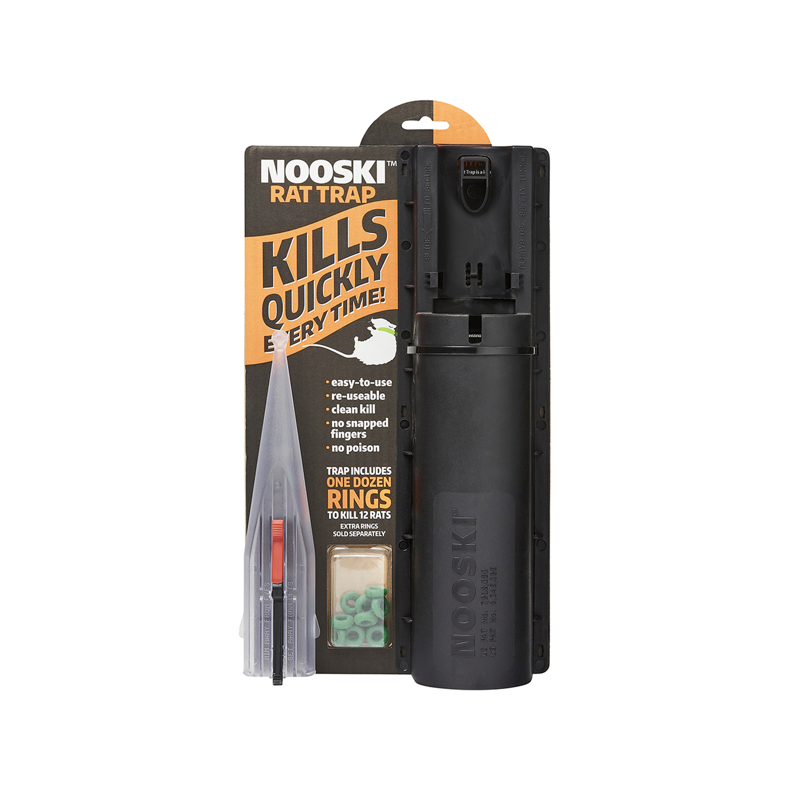 Nooski Black Rat Trap System Bunnings Australia