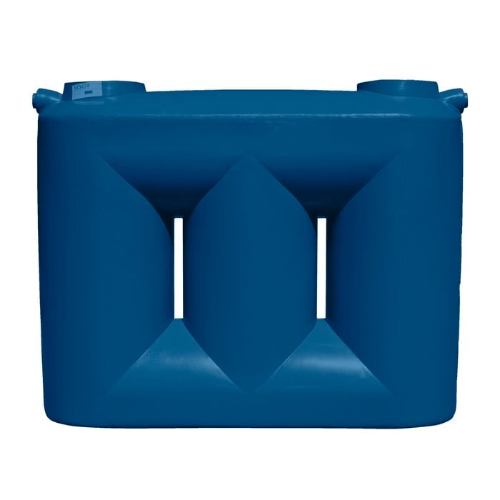 Clark Tanks 3000L Poly Slim Water Tank - Torris Blue - Bunnings Australia