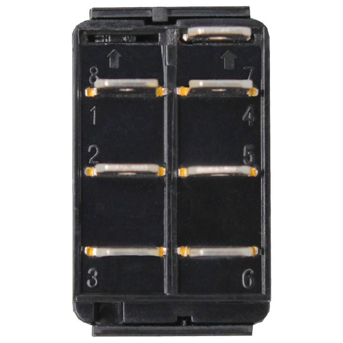 Switch Boss Dual Blue LED Laser Etched Rocker Switch - Arrows ...