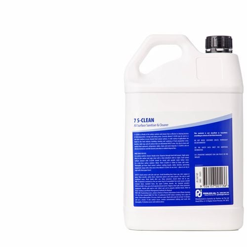 Peerless JAL 5L S-Clean Surface Sanitiser & Cleaner - Bunnings Australia