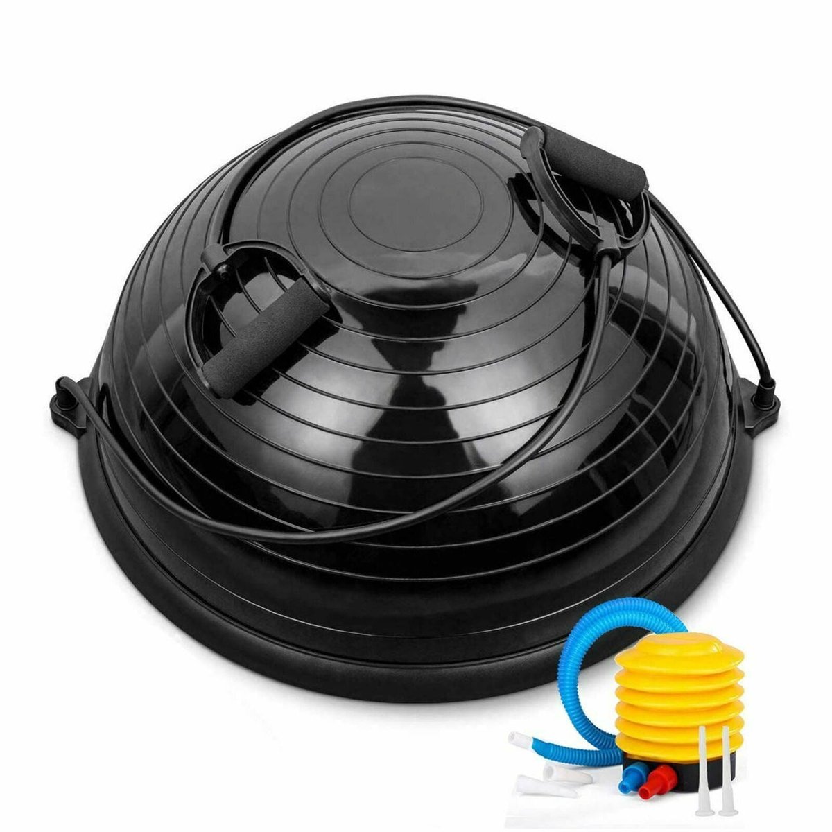 64cm Yoga Wave Speed Bosu Ball Semicircular Balance Thickened Beam ...