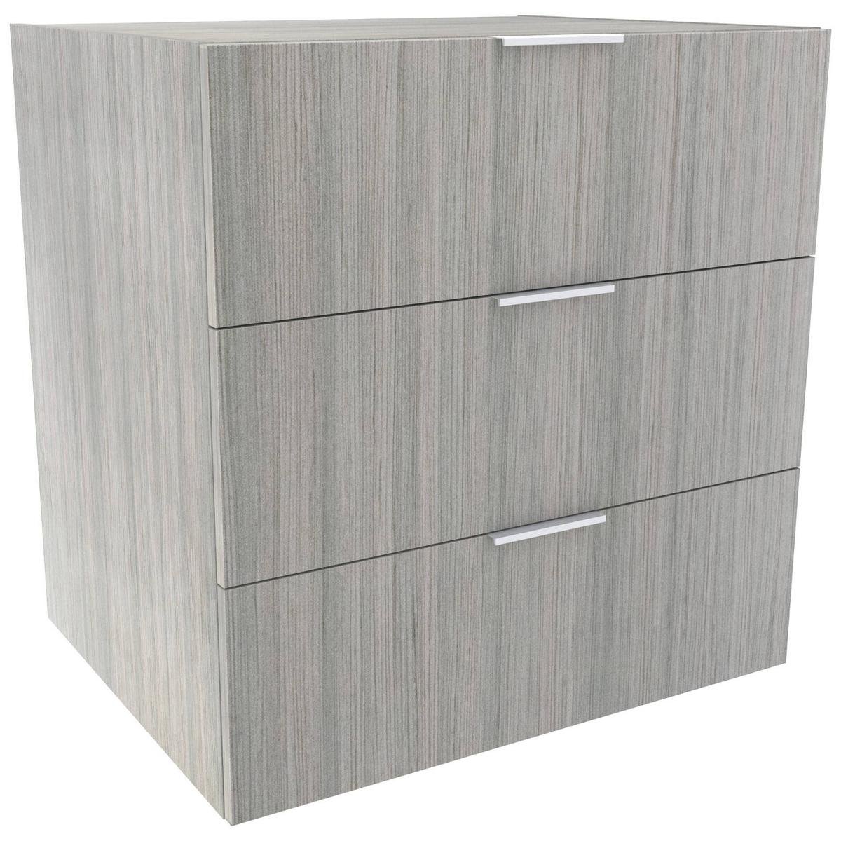 Lugna 768 x 750 x 580mm Mist 3 Drawer Storage Cabinet - Bunnings New ...
