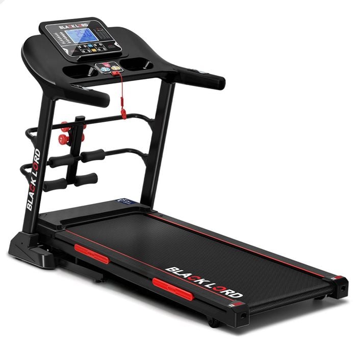 BLACK LORD Treadmill Auto Incline 520mm - Bunnings Australia