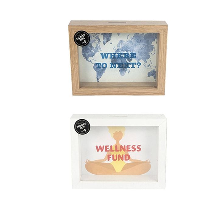 2PK Unigift Decorative Money Box 15x20cm Assorted Print - Bunnings ...