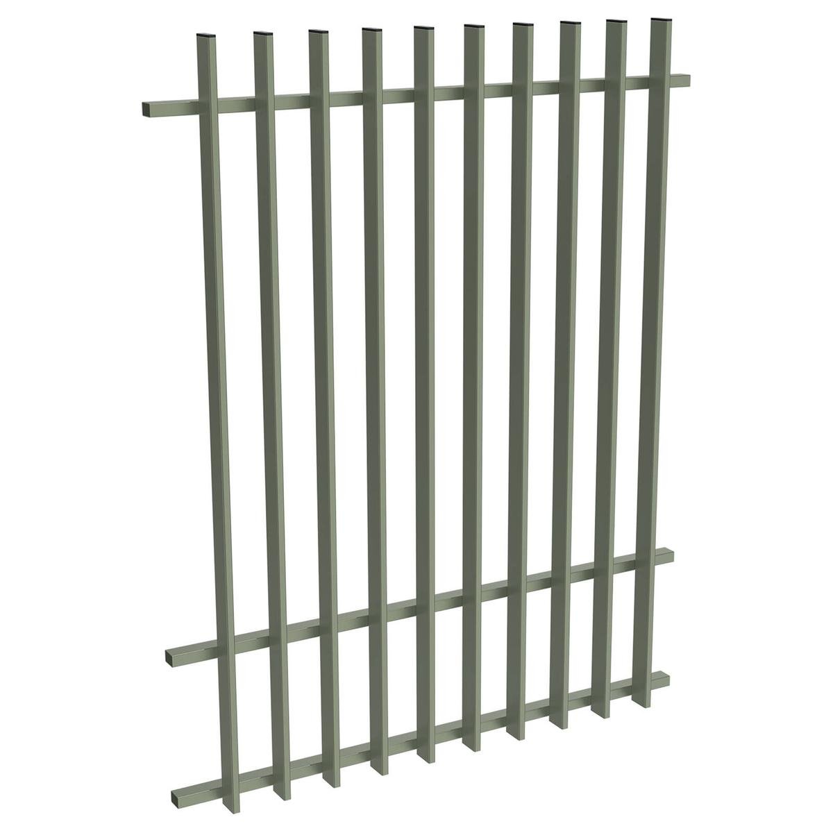 ProtectorAl 0350-1200W x 1500H Pale Eucalypt Aluminium Radiator Pool ...