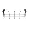 Adoored 10 Hook Satin Chrome Over-The-Door Deco Hook Rack - Bunnings ...