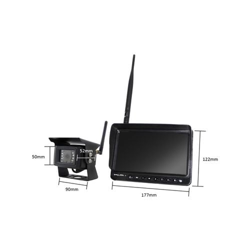 Reversing Camera | 12V-48V Wireless 7" Monitor DVR with Reverse Camera ...