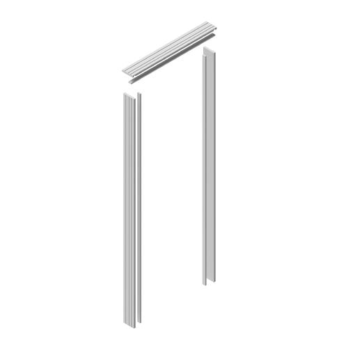 112 x 18mm Flat Loose Primed FJ Pine Stop Door Jamb Set - Bunnings ...