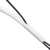 D-Line 1.1m Ø132mm White Cable Tidy Split Tube Cable Organiser ...