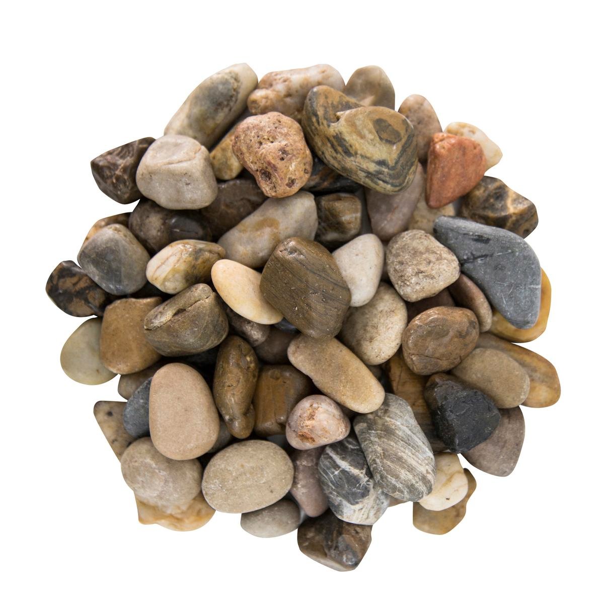 Tuscan Path 10kg 10-25mm Mixed Polished Pebbles - Bunnings Australia
