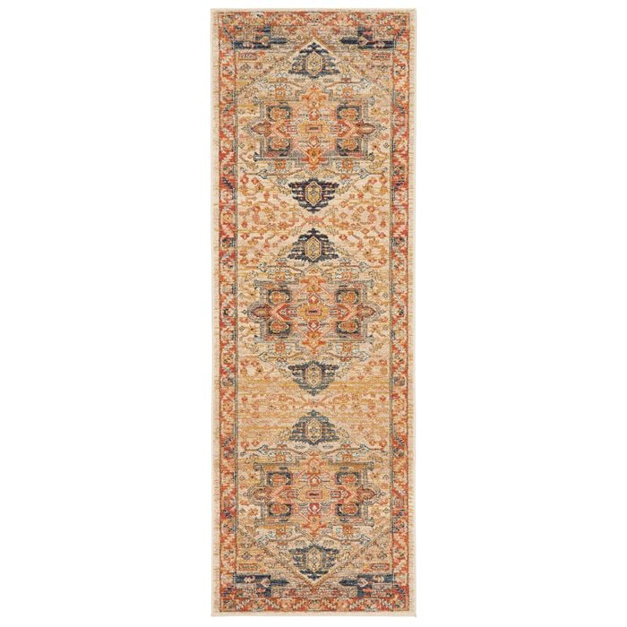 Heritage 850 Rust 300X80Cm Rug - Bunnings Australia