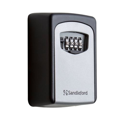 Sandleford 122 x 88 x 40mm Wall Mount Key Storage Safe - Bunnings Australia