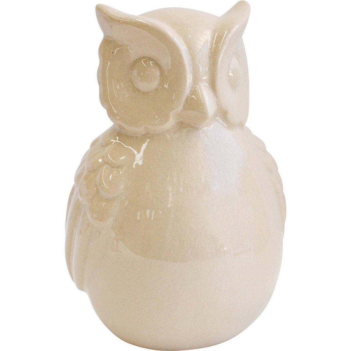 LVD Owl Large Ivory Decorative Sculpture Home/Lounge Decor - Bunnings ...
