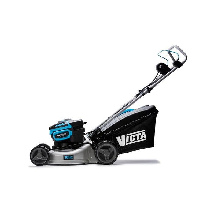 VICTA 36V 2 x 18V Mightycut Brushless Steel Deck 18" Lawn Mower Kit ...