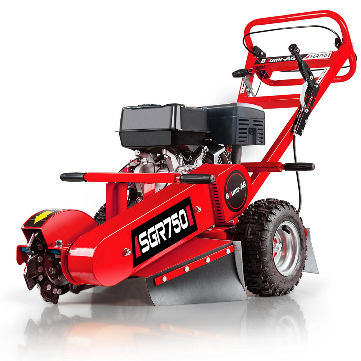 BAUMR-AG 15HP Commercial Petrol Tree Stump Grinder Stump Remover ...