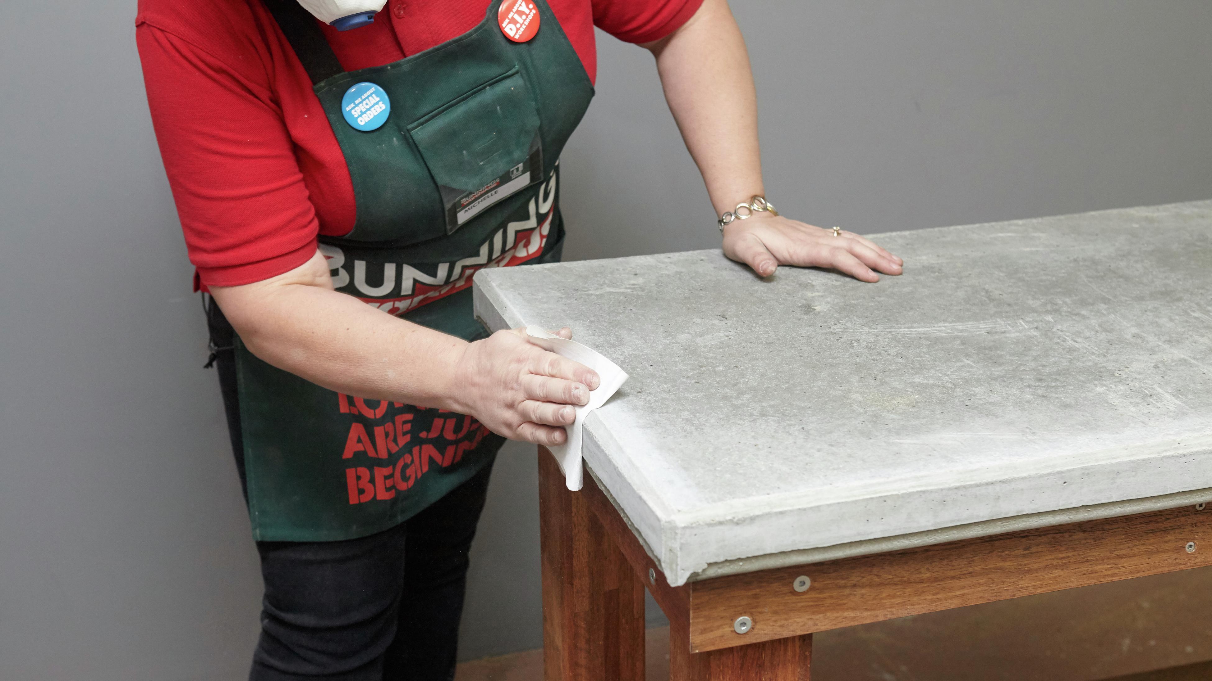 D.I.Y. Wood And Concrete Kitchen Island Bunnings Australia