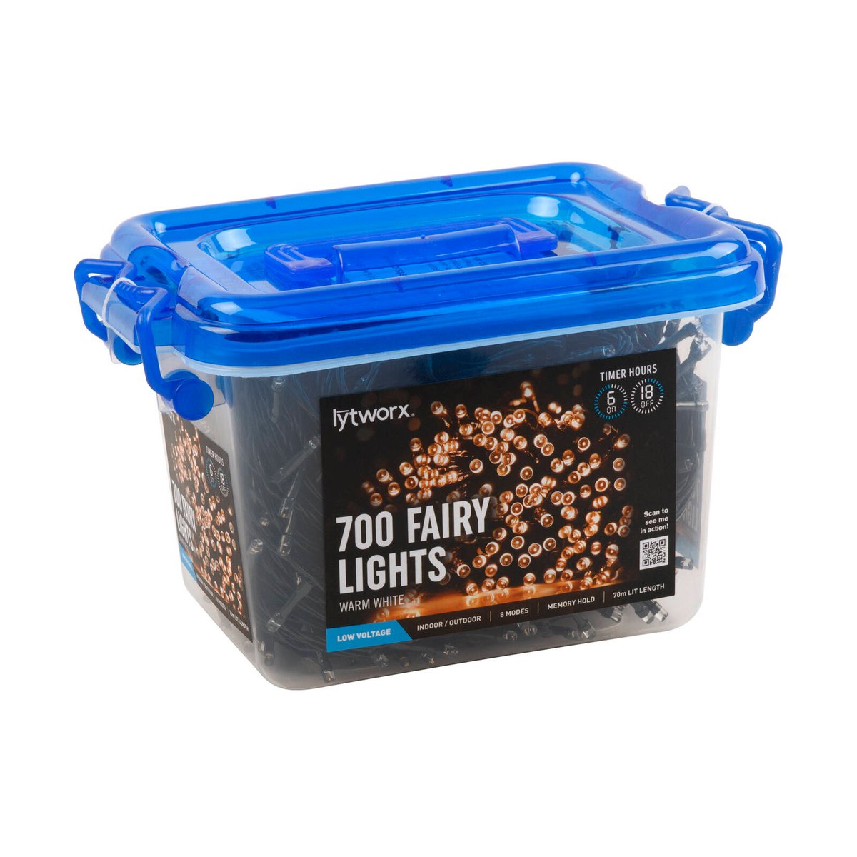Lytworx 700 Warm White LED Fairy Lights - Bunnings Australia