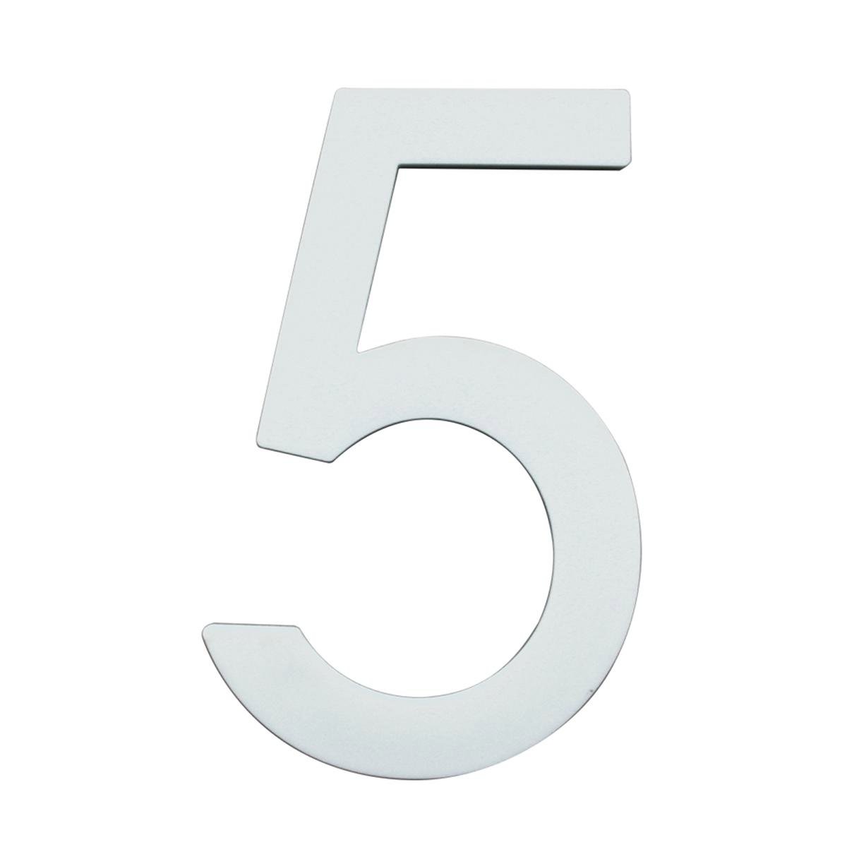 Sandleford 90mm Glow In Dark Acrylic House Number 5 - Bunnings Australia