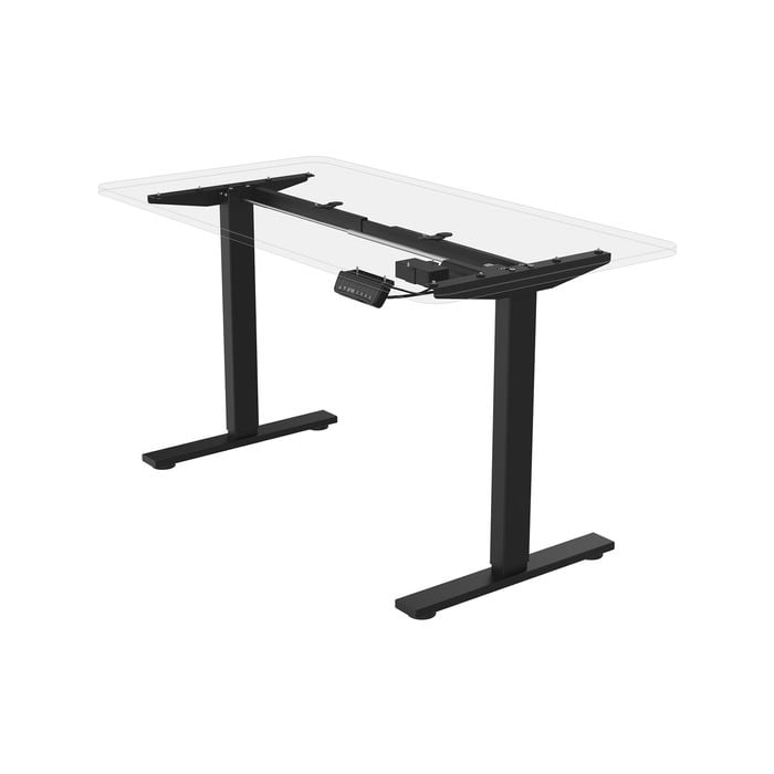 Advwin Electric Standing Desk Frame Height Adjustable Base Workstation ...
