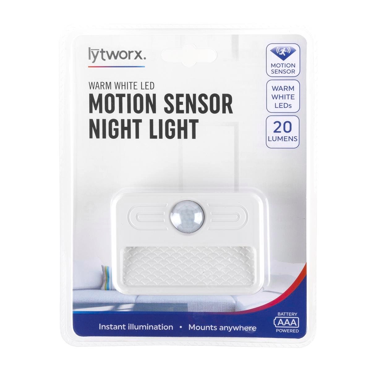 Lytworx Warm White LED Motion Sensor Light - Bunnings Australia