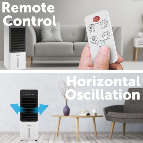 Arlec 5.5L Remote Control Evaporative Cooler - Bunnings Australia