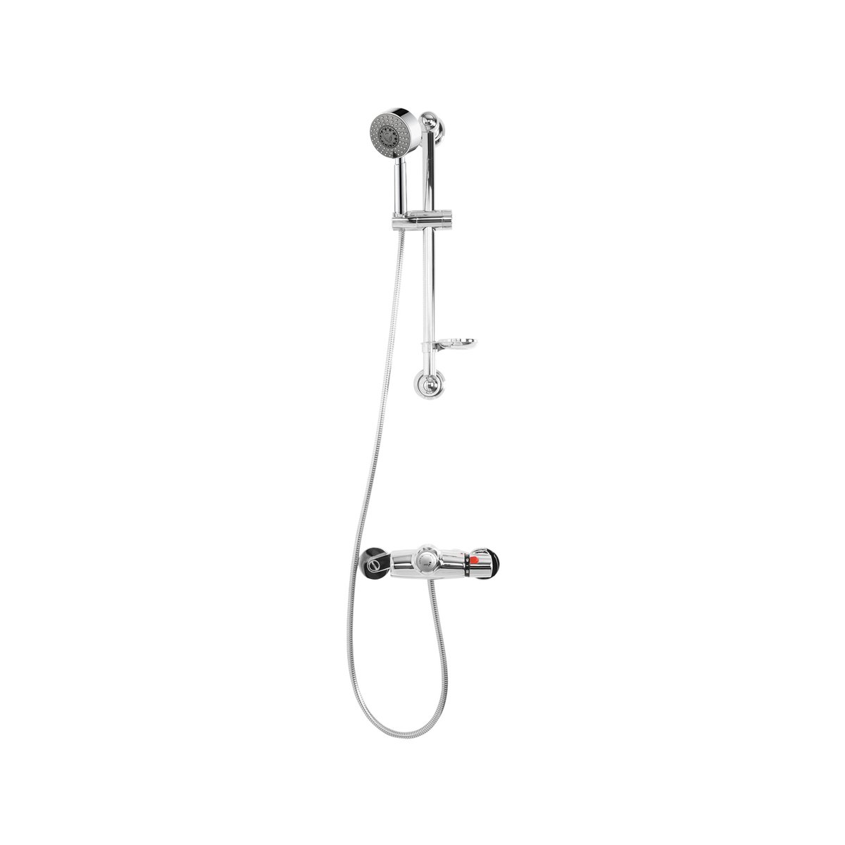 Quoss Chrome Reno Transformer Thermo Shower WELS 3 Star 8L/min ...