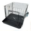 Stackable Rabbit Cage with Feeder Water Bottle Rabbit, Guinea Pig ...