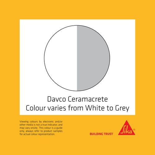 Davco 20kg Grey Ceramacrete Tile Adhesive - Bunnings Australia
